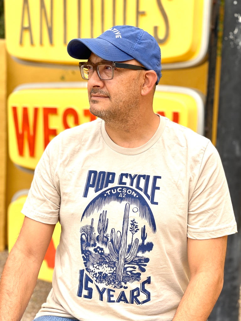 15th Anniversary Tee by Johnny Carrillo* – Pop Cycle Tucson