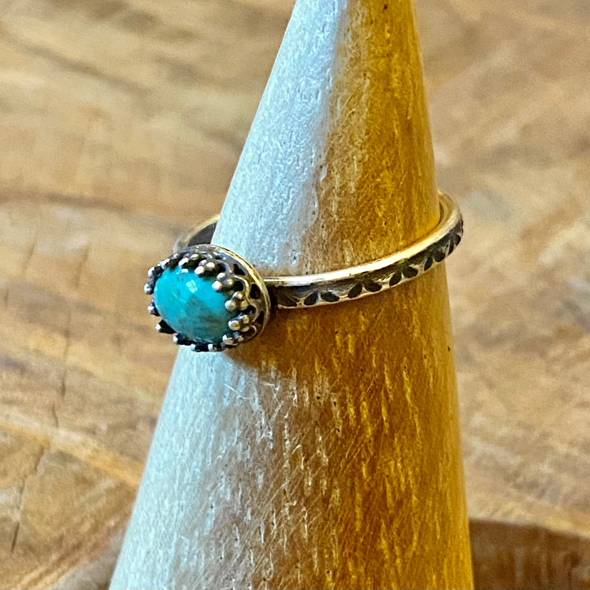Turquoise Filigree Rings by High and Dry – Pop Cycle Tucson