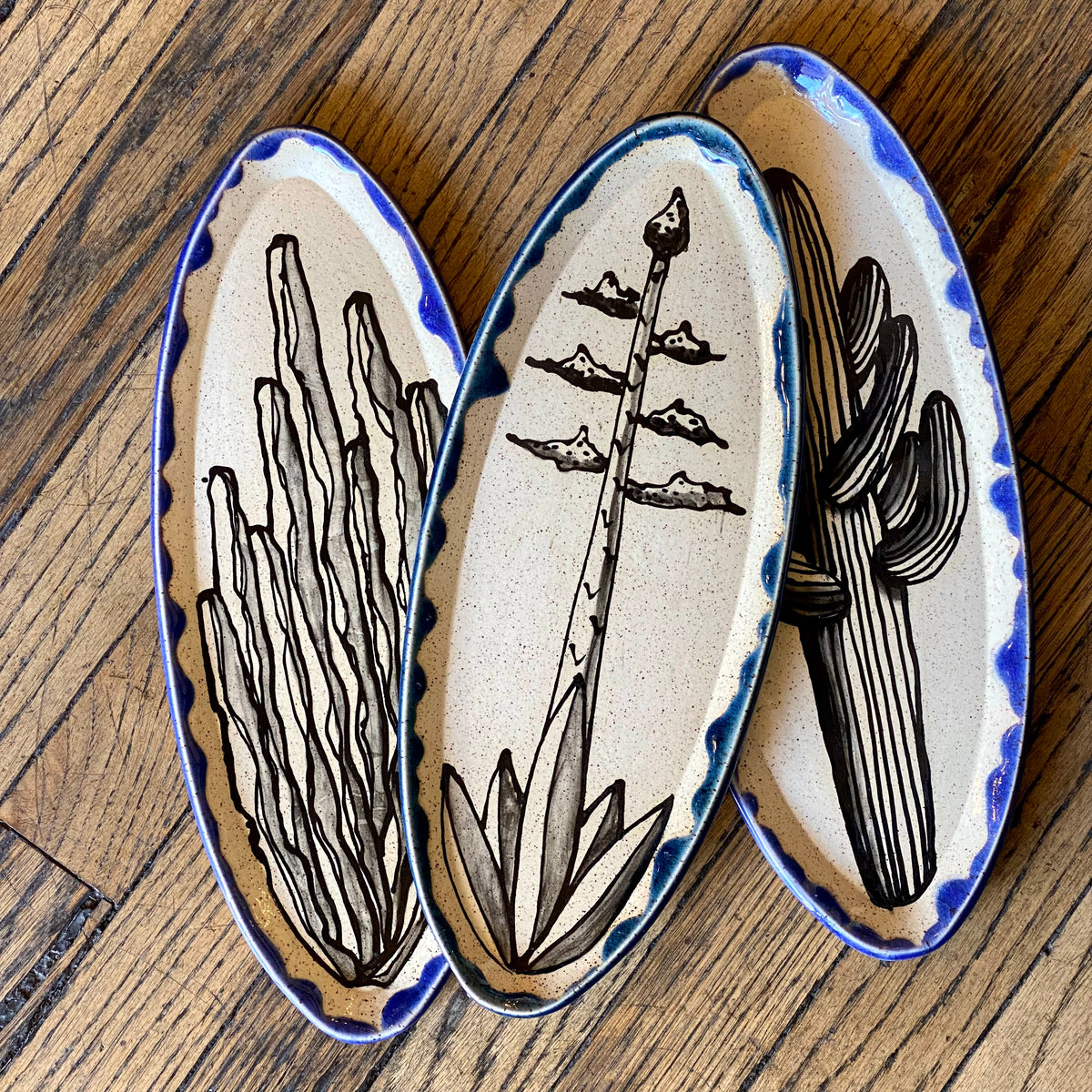 Cacti Platters by Tough Kitty Designs – Pop Cycle Tucson