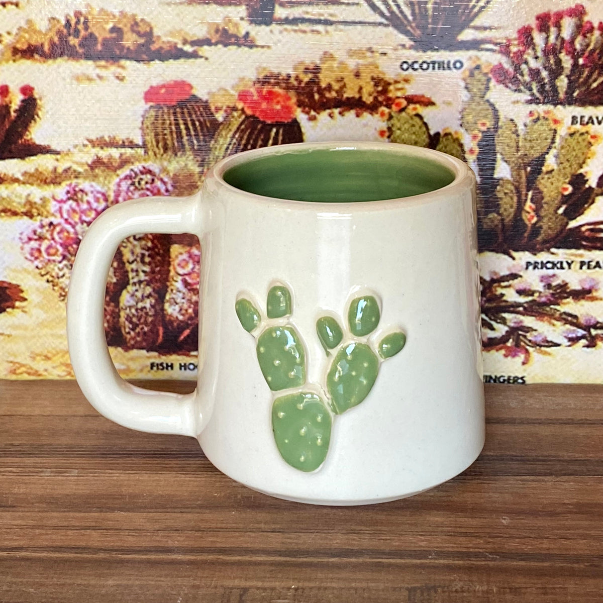 White Desert Mugs by Crooked Tree Ceramics – Pop Cycle Tucson