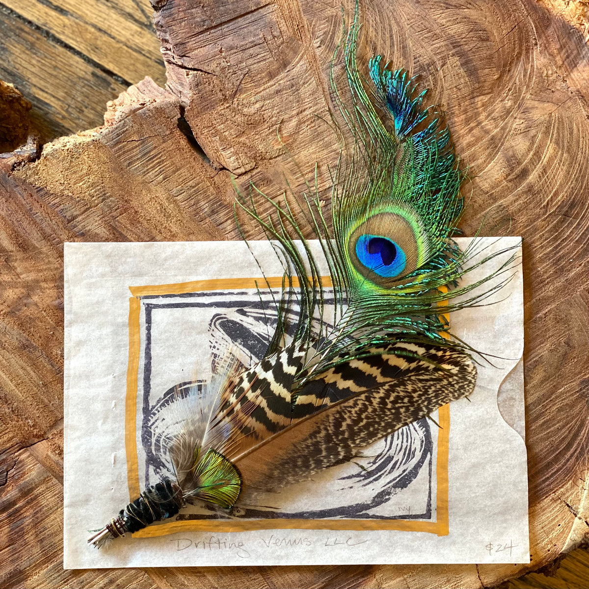 Natural Feather Hat Trims by Drifting Venus – Pop Cycle Tucson