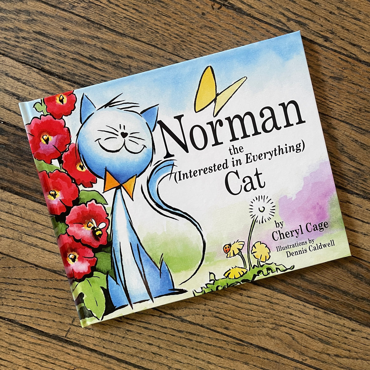 Norman the Interested Cat by Cheryl Cage – Pop Cycle Tucson