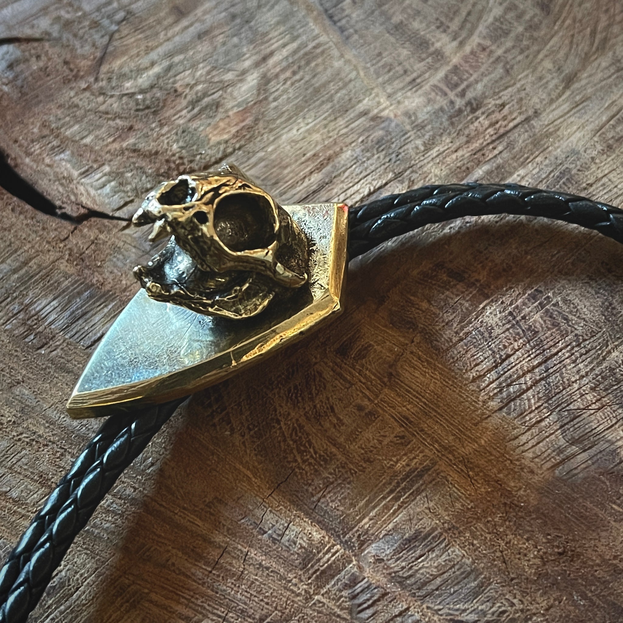 Skull Bolo Tie