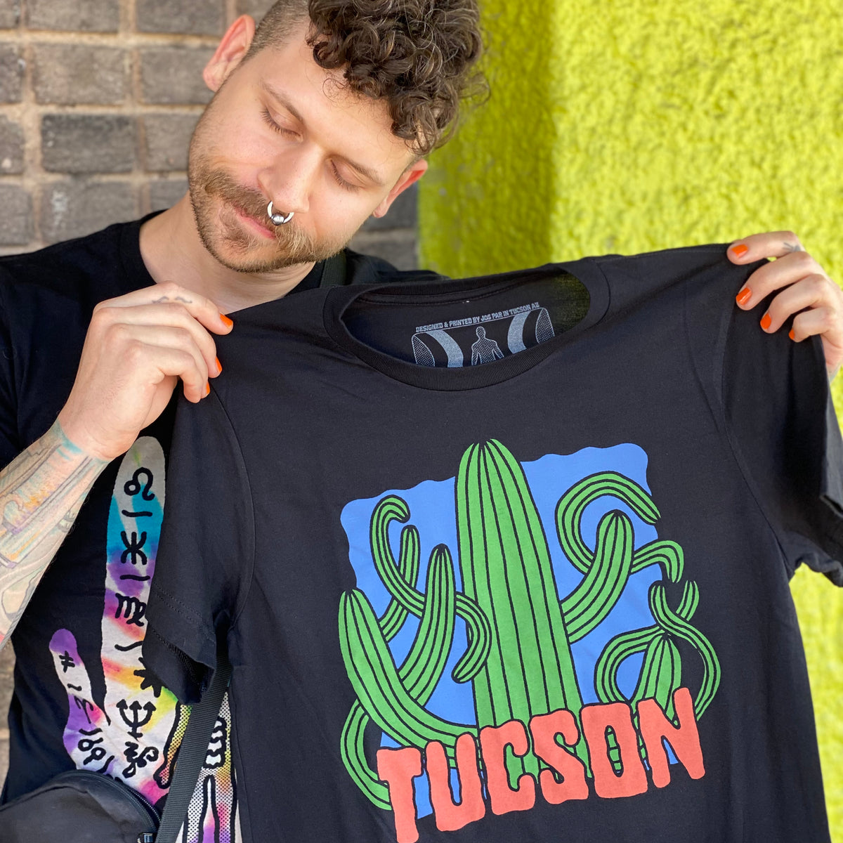 Tucson Saguaro Tee by Jos Par* – Pop Cycle Tucson